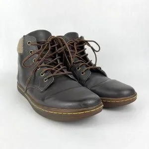 Dr. Martens | Shoes | Dr Martens Womens Maelly Brown Leather Ankle ...